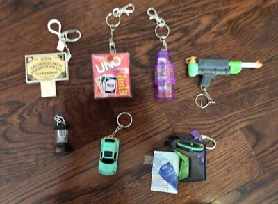 Vintage 1998 2000 ~Hasbro ~Miniature Keychains ~ You Pick | eBay