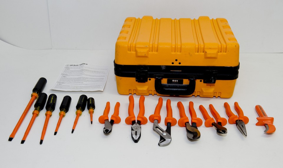Klein 33525 13-Piece 1000-Volt Utility Insulated Tool Kit with Case | eBay