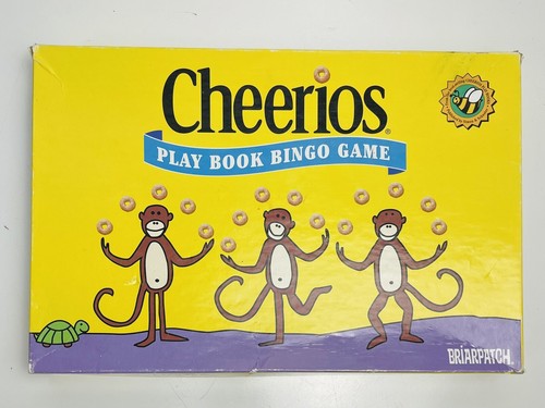 Cheerios Play Book Bingo Game by Briarpatch Games 2000 COMPLETE | eBay