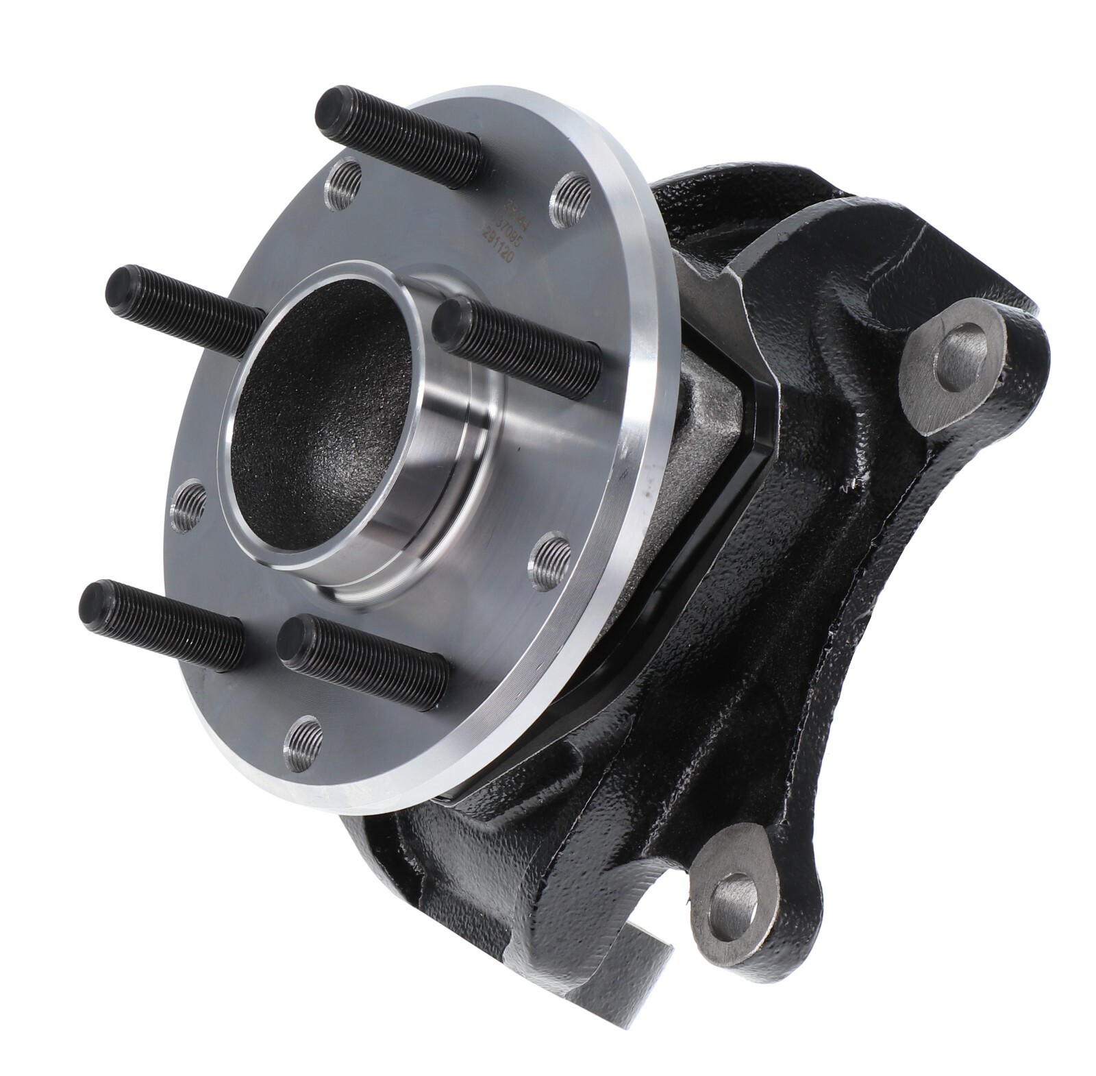 CPP Mustang II IFS 13" Corvette Style 2" Drop Spindle and Hub Kit 5x4 ...