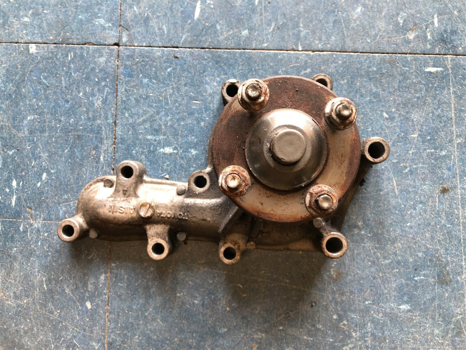 Yanmar 6LP 6LPA Marine Diesel Engine 6LP-STZE Water Pump Assy & Pulley ...