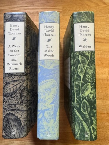 Henry David Thoreau Works Collection Set of 3 Books (Foreign Books ...