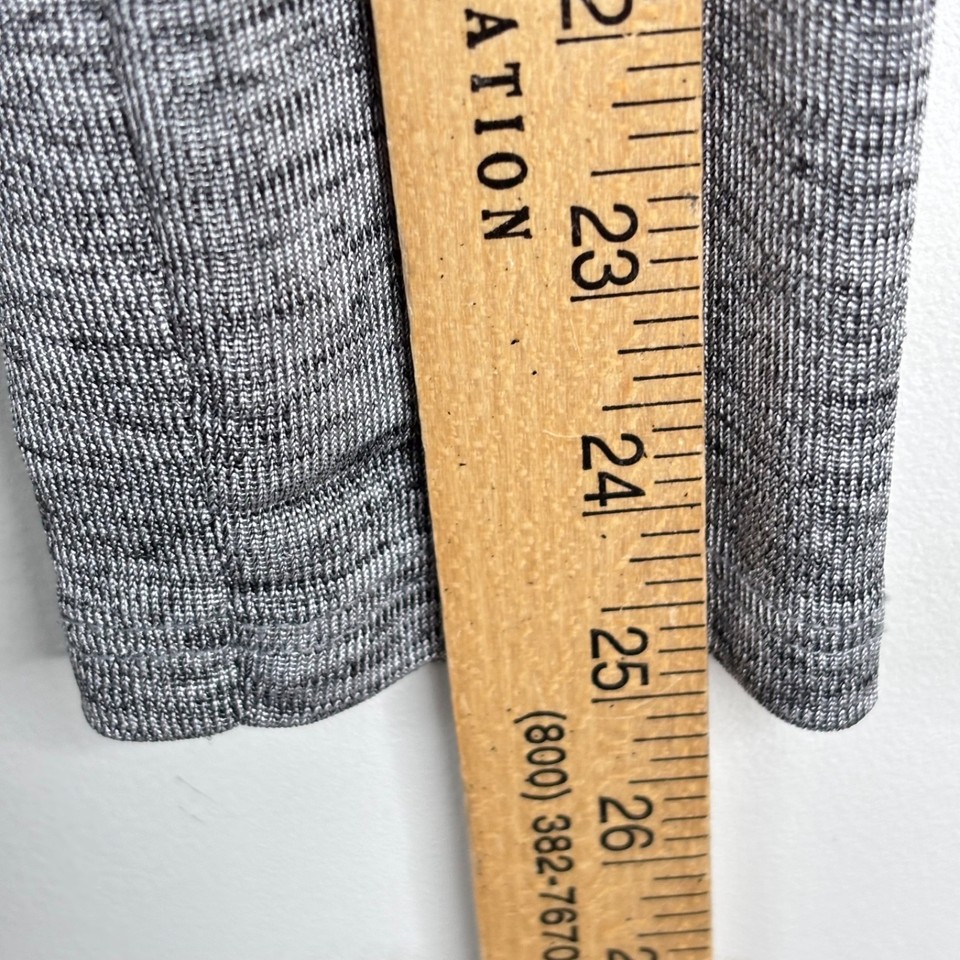 Joseph Ribkoff Tunic Top 8 Grey Asymmetric Cowl Neck Preppy Classic ...