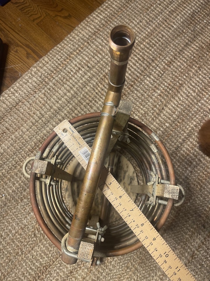 Moonshine Still Copper Condenser Coil Worm | eBay