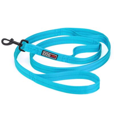 Nylon Double Ply Multi Handle Leash 1" X 6ft Dogline Blue | eBay