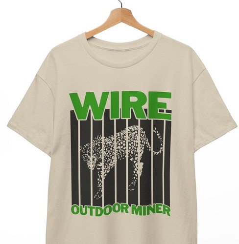 Wire Outdoor Miner T-Shirt, Post Punk Rock Band Metal Grunge Goth ...