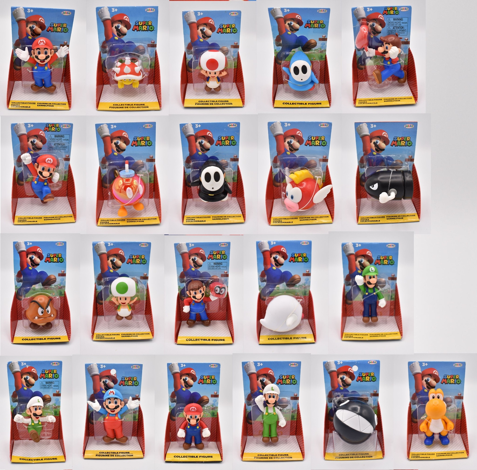 Super Mario Actionfigur 2 5 Nintendo Jakks Pacific Wählen Sie Aus