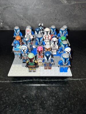 lego star wars custom minifigure (x1 RANDOM MANDALORIAN MINIFGURE WILL ...