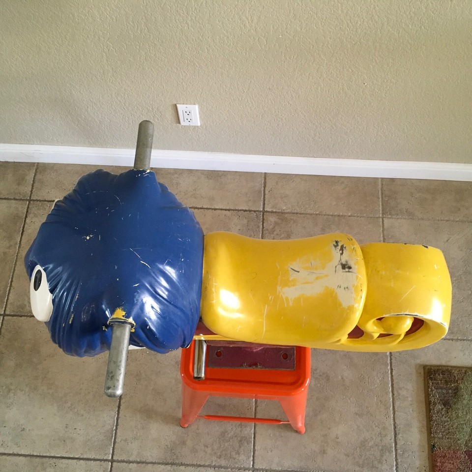 VINTAGE McFry Guy McDONALDS PLAYGROUND Ride On Toy 1970s 70s | eBay