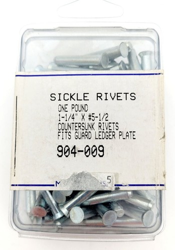 Kondex Corp 904-009 Countersunk Sickle Rivets 1-1/4" x #5-1/2 1 pound ...