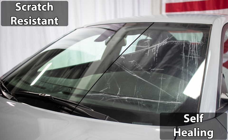Pre Cut Front Windshield Protection Clear Bra Film Fits Chevy Silverado ...