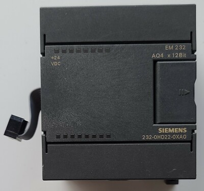 PLC EXPANSION AO EM232 Module 6ES7 232-0HD22-0XA0 E-STAND: 02 Siemens ...