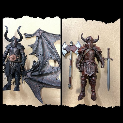 Mythic Legions Lot All Star Vorgus Vermillius And The Unknown One Loose ...