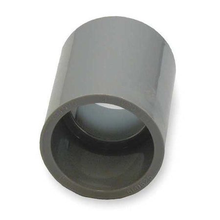 Cantex 6141629 Conduit Fitting Coupling, 2-1/2 In, Coupling, Pvc, Pvc ...