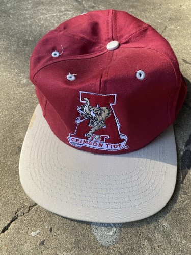 Vintage 90s Alabama Crimson Tide Classic Logo SnapBack Hat Cap | eBay