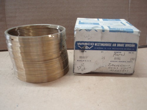 Westinghouse Air Brake Independent Brake Valve Piston Rings | eBay