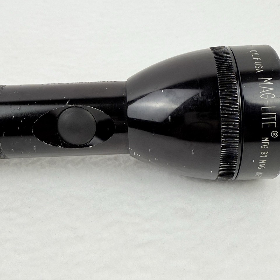 Maglite Flashlight, Black 6 Type C Batteries 16.5” Long. Working | eBay