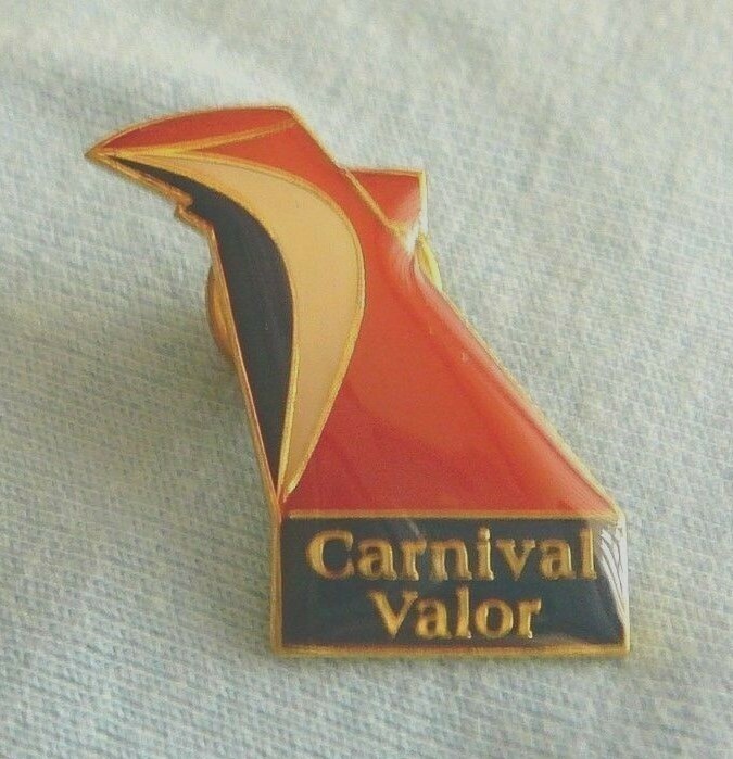 CARNIVAL CRUISE LINES VALOR Platinum Past Guest VIP lapel PIN | eBay