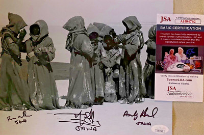 STAR WARS Rusty Goffe, Andy Herd, Andy Wheeler Original Signed 8x10 w ...