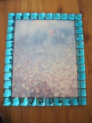 Isaac Jacobs Bling Jewel Picture Frame Teal Blue 8" x 10" | eBay