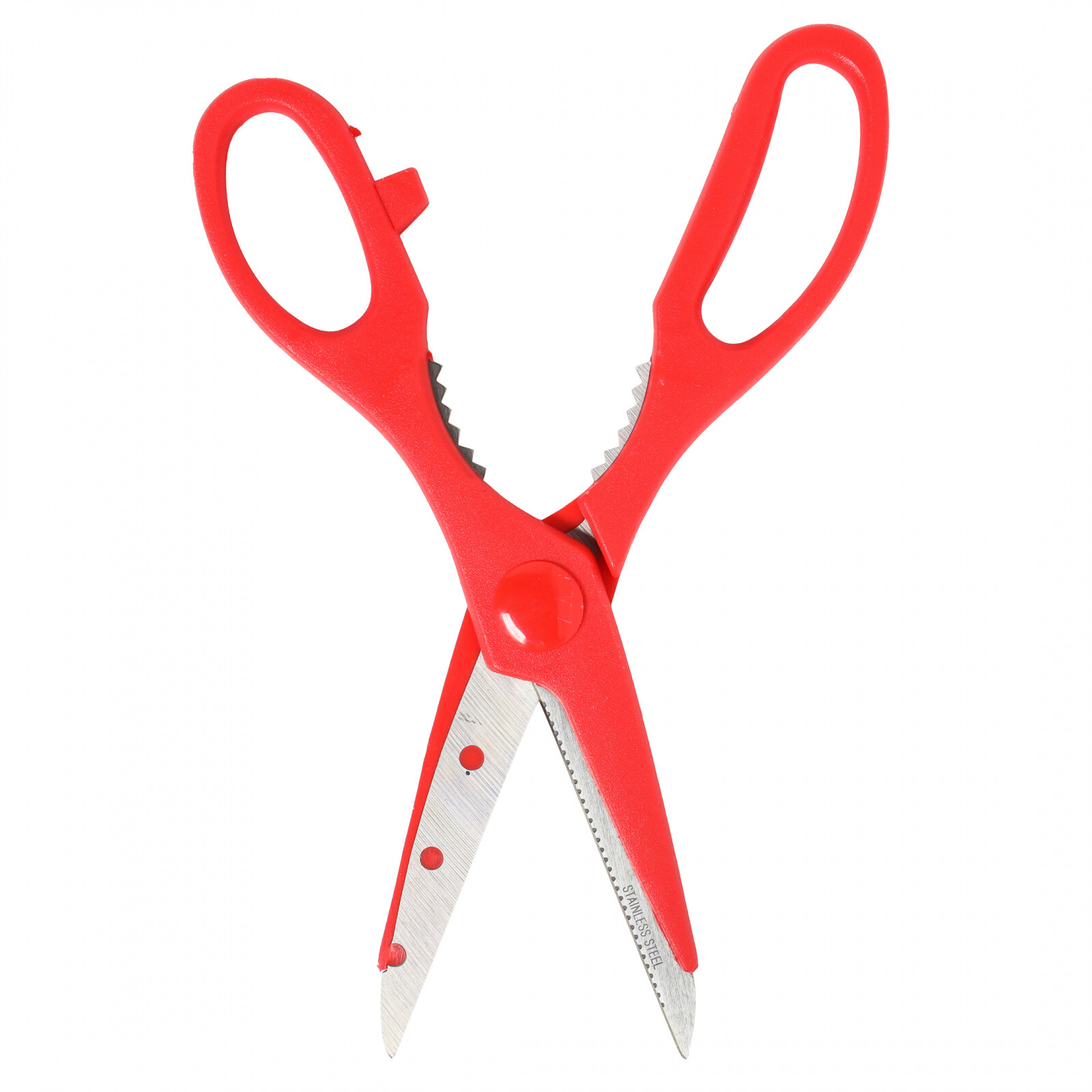 Beille 8.5 Inch Stainless Steel Kitchen Scissors Shears Bottle Opener ...