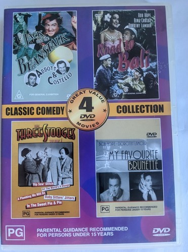 Classic Comedy Boxset : Vol 2 DVD,2 Disc Set - 4 x Classic movies ...