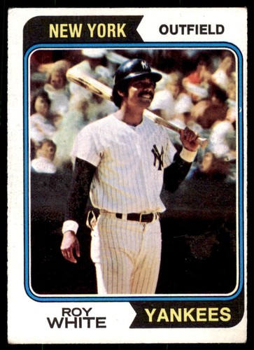 1974 TOPPS ROY WHITE . NEW YORK YANKEES #135 | eBay
