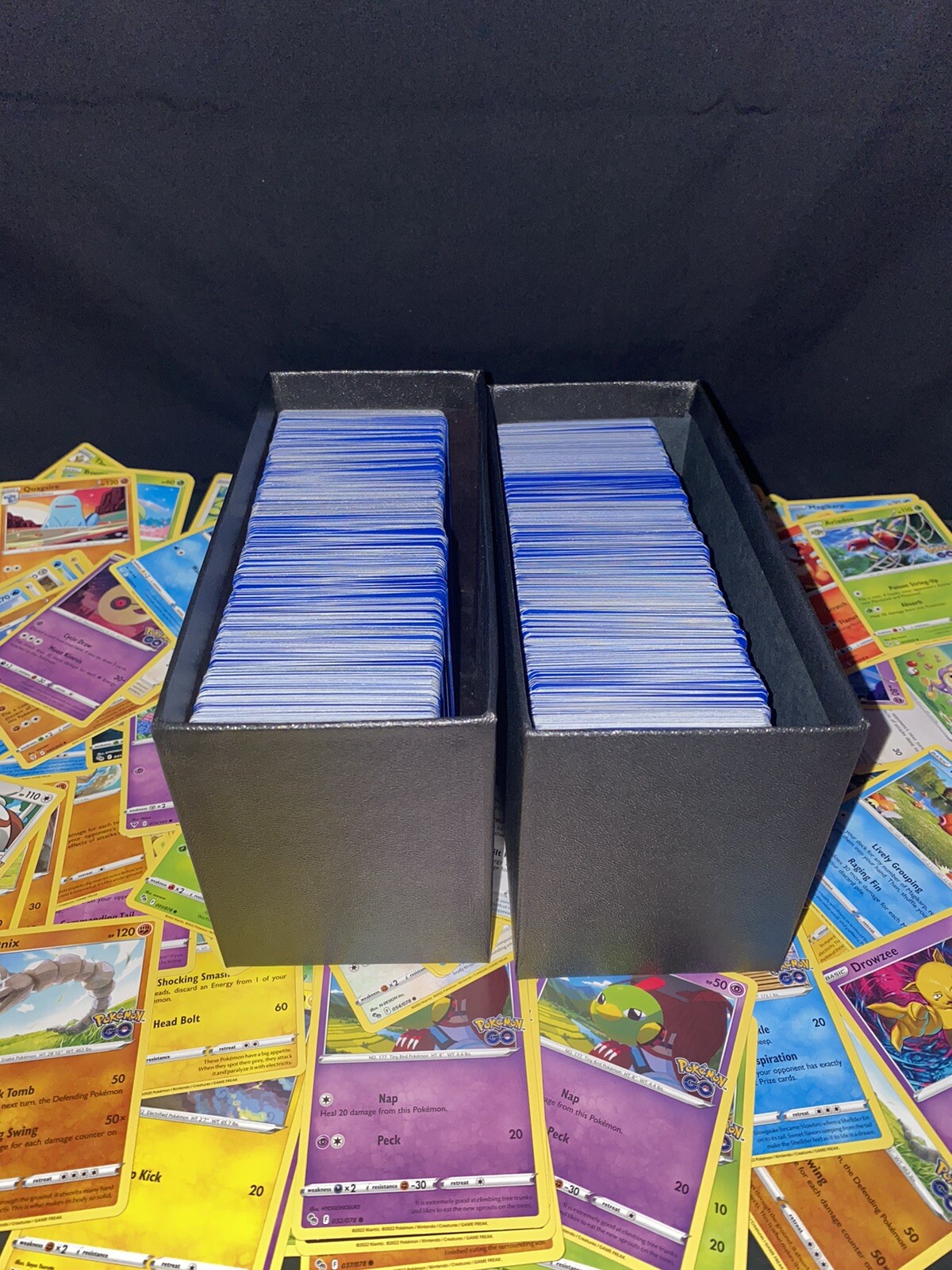 Pokémon cards bulk lot of 1,100 common, uncommon & rare cards *READ ...
