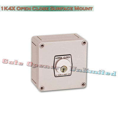 MMTC - 1K4X Nema 4X Exterior Open-Close Key Switch Security Mortise ...