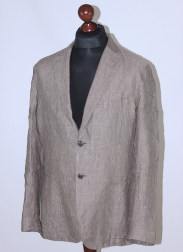 Mario Conti mens 100% linen suit blazer jacket Size 50 | eBay