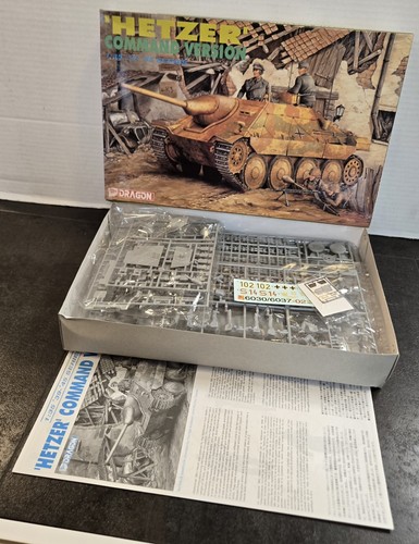 UNUSED DRAGON HETZER COMMAND VERSION 1:35 MODEL KIT 6060 1:35 SCALE | eBay