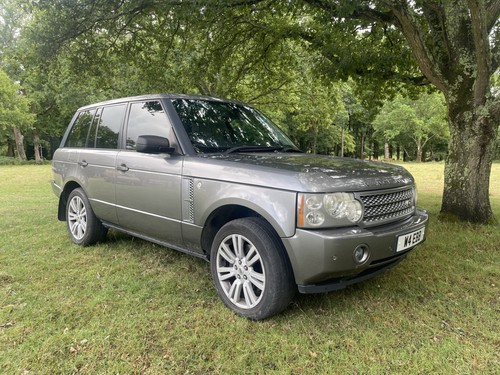Silver grey Range Rover Vogue 3.6 TDV8 L322 | eBay UK