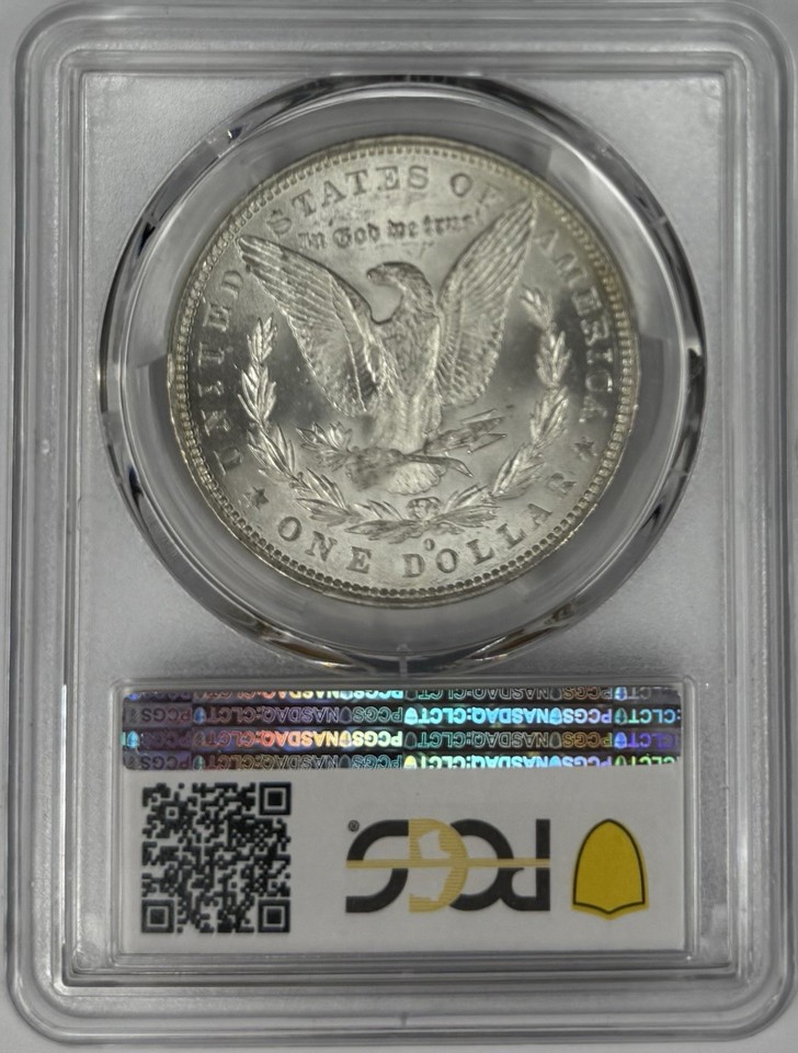 1879 O Morgan Silver Dollar $1 PCGS MS62 ‼️BETTER DATE - FULL CARTWHEEL ...
