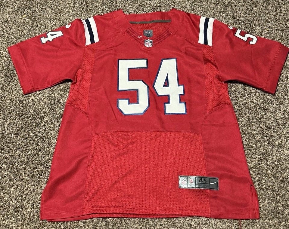 Nike New England Patriots Dont'a Hightower RED On Football Jersey 48 XL ...