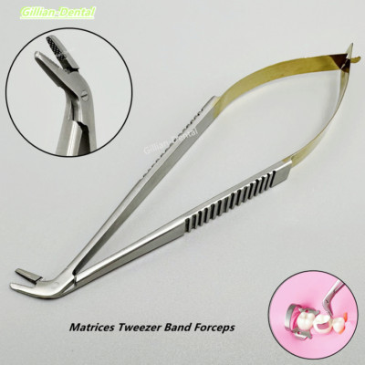 Dental Matrix System Plier Matrices Tweezer Band Forceps Dentistry Tool ...