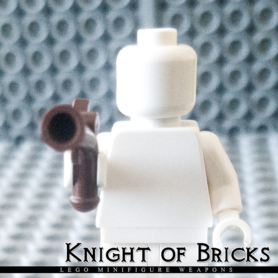 LEGO Minifigure BROWN Weapon Gun Pirate Flintlock Pistol Soldier | eBay
