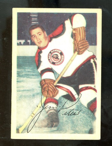 Jim Peters 1953-54 Parkhurst #69 Hockey Card AB-9587 | eBay