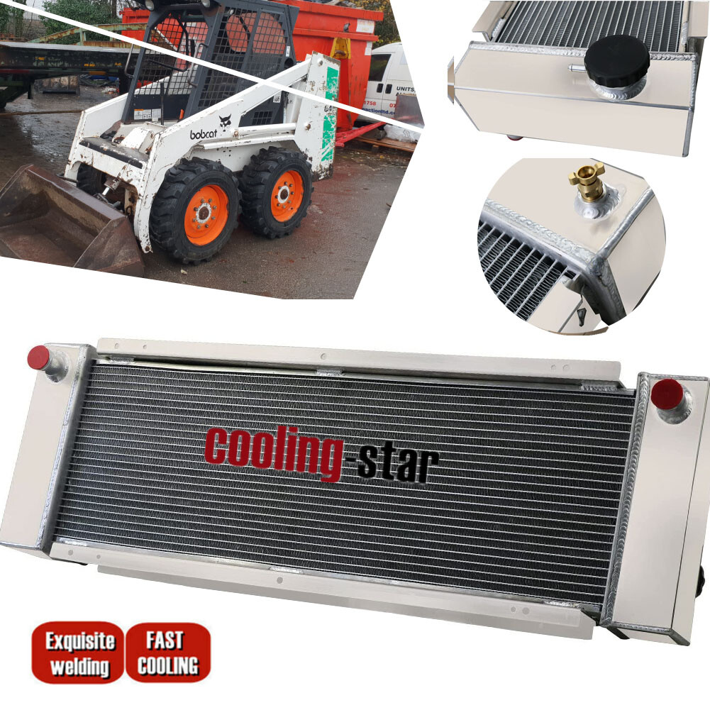 4-ROW RADIATOR FIT BOBCAT 645,743,743B,743DS SKID STEER LOADER #6648820 ...
