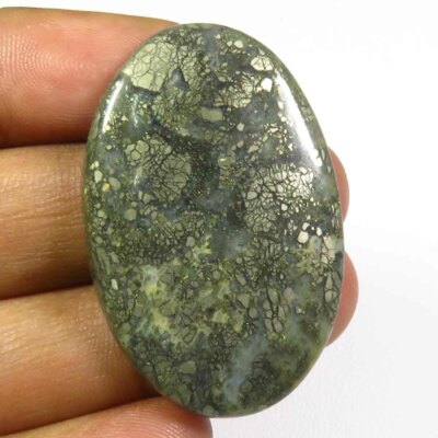 Natural Marcasite Cabochon Oval 40x26 mm marcasite Handmade Loose ...