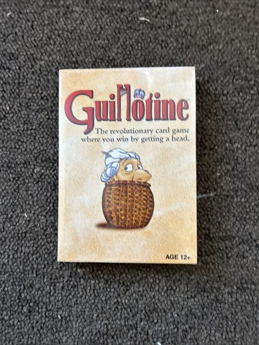 Guillotine Card Game - Hasbro/Wizards of the Coast - Brand New Sealed ...