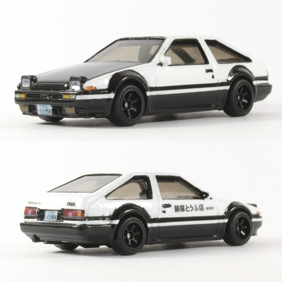 Initial D Toyota AE86 Hot Wheels Custom on Custom Card | eBay