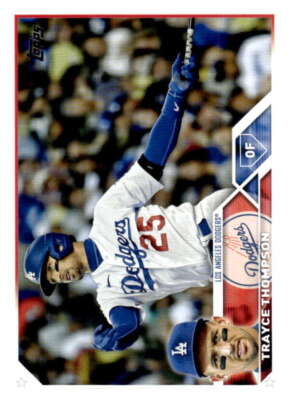 Trayce Thompson 2023 Topps #343 MLB Dodgers ID:69459 | eBay