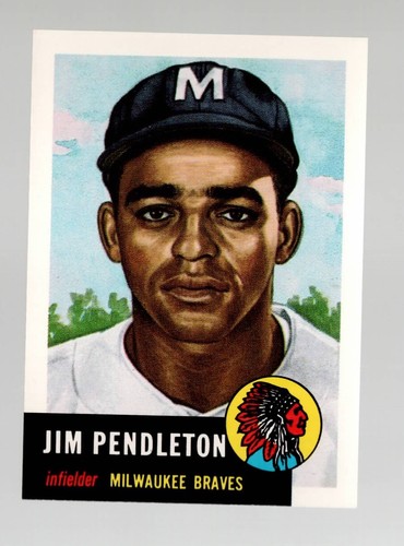 1991 Topps Archives 1953 #185 Jim Pendleton Mint | eBay