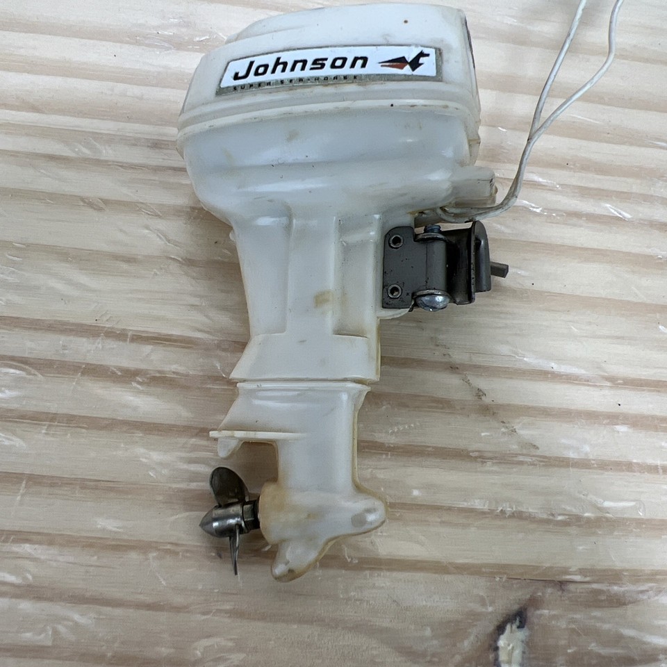 Johnson Electric Toy Boat Motor Super Seahorse 40hp White | eBay