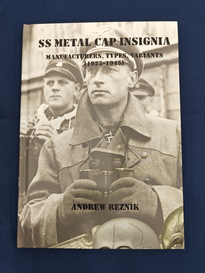 WW2 Reference Book SS Metal Cap Insignia 1935-1945 by A Reznik 2024 Out ...