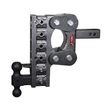 The Boss-Torsion Flex Hitch, 2" Shank, Dual Ball & Pintle, 10" Drop ...