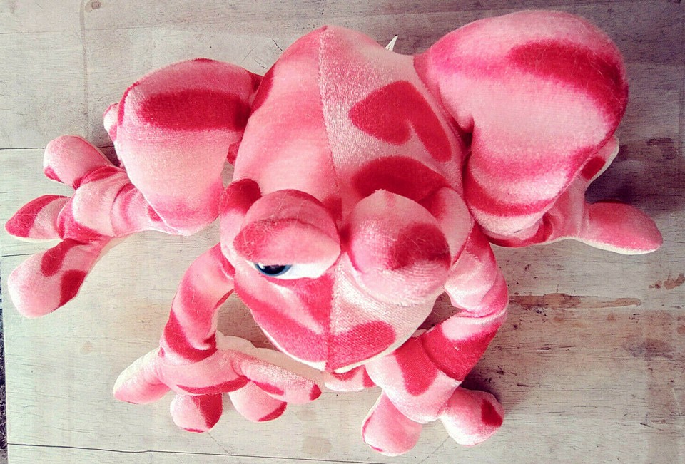 Plush Toy Factory Pink Red Spotted Frog Stuffed Animal Cute | eBay
