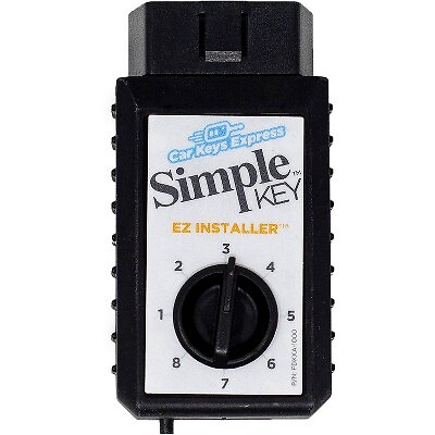 Car Keys Express 4 Button Universal Remote & Key Combo Black | eBay