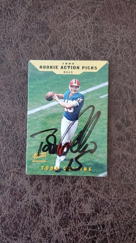 1995 Action Packed rookie Todd Collins #83 - Buffalo Bills ...