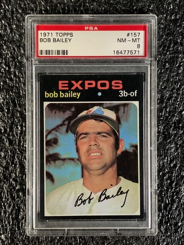 1971 Topps Baseball #157 Bob Bailey PSA 8 | eBay